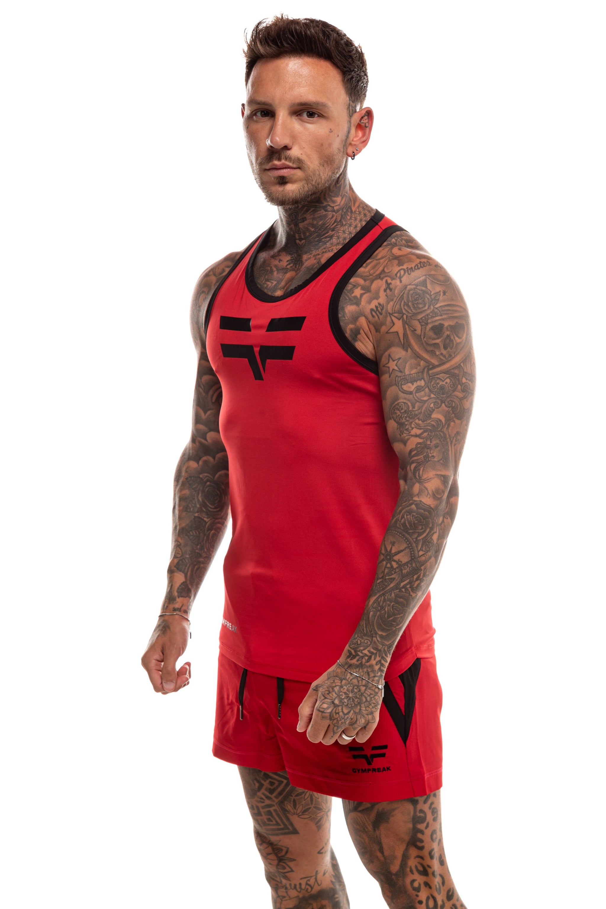 GymFreak Mens Pro Vest - Red